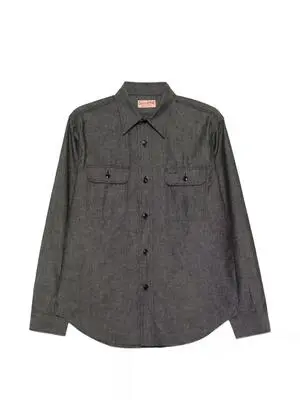 SUGAR CANE JEANS Denim Shirt - Grey
