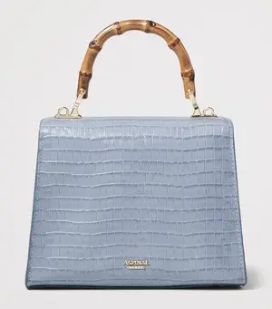 ASPINAL OF LONDON Midi Leather Mayfair 2 Top-handle Bag