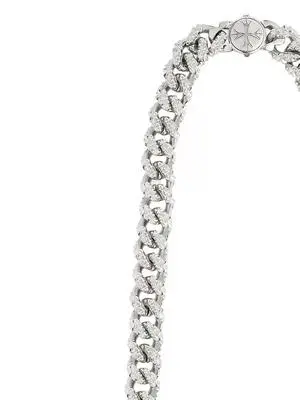 Emanuele Bicocchi Tone Studded Curb-chain Necklace