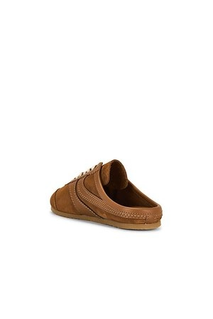Dries Van Noten Calf Suede Sneaker - Tan
