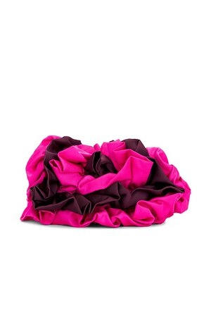 Dries Van Noten Small Ruffle Bag - Fuchsia