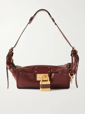 Chloé Paddington Leather Shoulder Bag - Brown