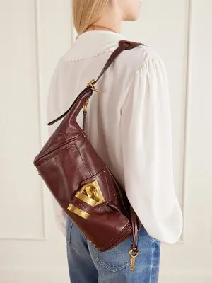 Chloé Paddington Leather Shoulder Bag - Brown