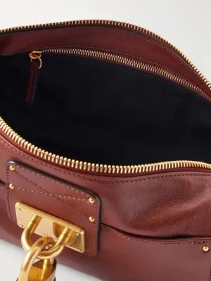 Chloé Paddington Leather Shoulder Bag - Brown