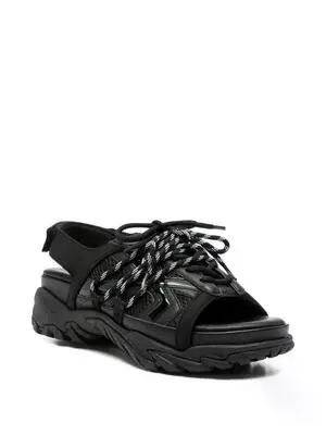 JUUN.J Lace-up Touch-strap Sandals