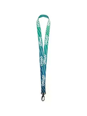 Oakley Logo Print Lanyard - Blue