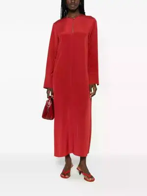 Max Mara Long-sleeve Maxi Dress