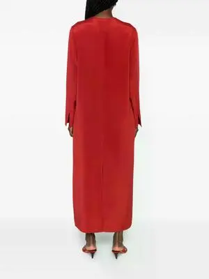 Max Mara Long-sleeve Maxi Dress