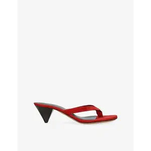 JUDE Heeled Sandals - Red