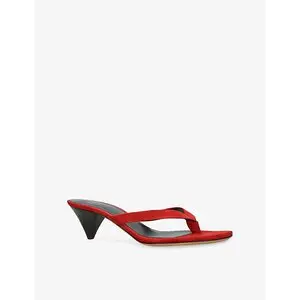JUDE Heeled Sandals - Red