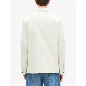The Kooples Collared Button-down Stretch-cotton Shirt