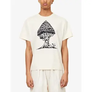 STORY MFG. Grateful Short-sleeve Cotton T-shirt