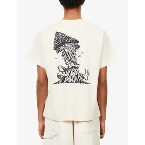STORY MFG. Grateful Short-sleeve Cotton T-shirt
