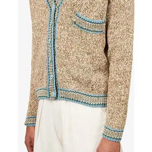 STORY MFG. Knitted Cotton Cardigan