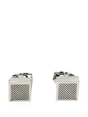 Tateossian Playing Card Rectangular Cufflinks - Silver