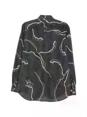 PAURA Fedone Abstract-print Shirt