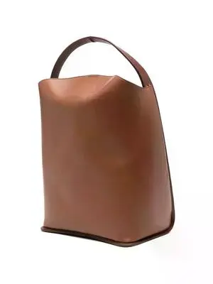 JIL SANDER Pivot Tote Bag - Brown