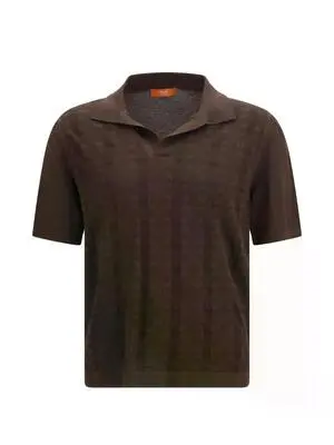 CRUNA Levante Knitted Polo Shirt