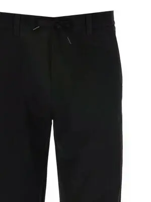 BOSS Drawstring Waist Trousers - Black