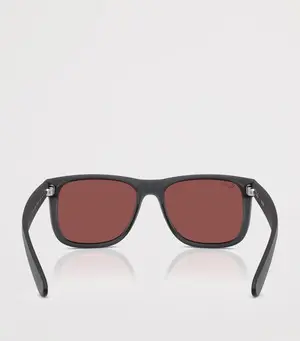 Ray-ban Justin Rectangle Sunglasses - Grey
