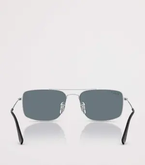 Ray-ban Explorer Iii Square Frame Sunglasses - Silver