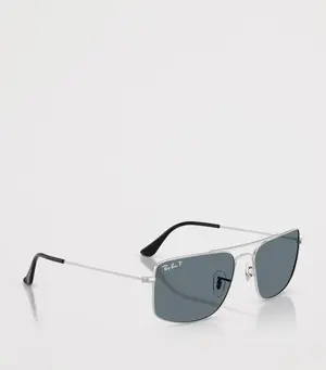 Ray-ban Explorer Iii Square Frame Sunglasses - Silver