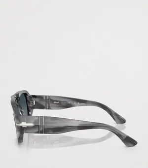 Persol Acetate Vincent Pilot Sunglasses