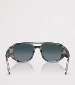 Persol Acetate Vincent Pilot Sunglasses