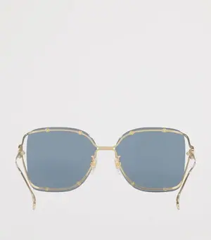 Gucci Metal Butterfly Sunglasses