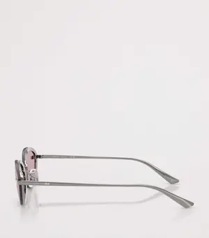 JIMMY CHOO Oval Sunglasses