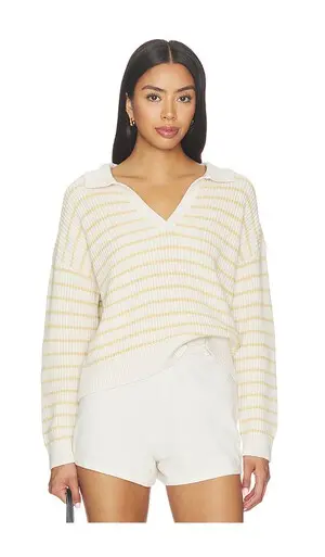Eberjey Fine Gauge Polo Top