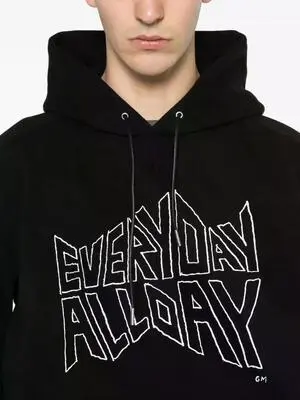 Sacai X Geoff Mcfetridge Print Hoodie