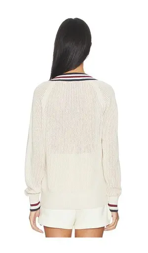 Varley Maurice V Neck Sweater - Cream