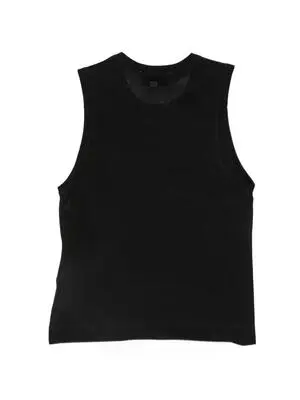 AMI Paris Logo Embroidered Tank Top