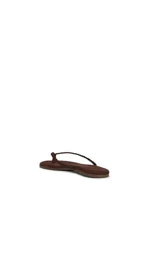 Tkees Lily Braid Sandal Thong Silhouette With Braided Straps