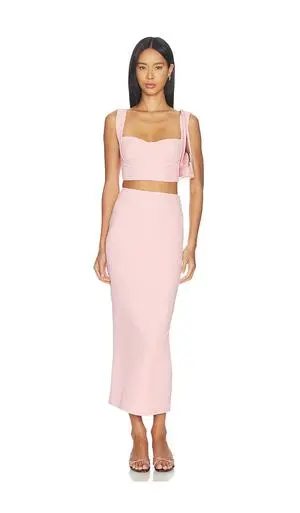 Superdown Veneda Skirt Set - Pink
