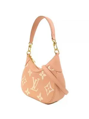 LOUIS VUITTON Monogram Empreinte Bagatelle Shoulder Bag - Pink