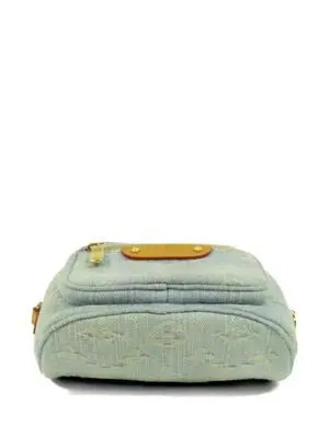 LOUIS VUITTON Denim Monogram Belt Bag - Blue