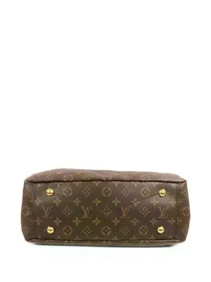 LOUIS VUITTON Pallas Mm Monogram Tote Bag - Brown