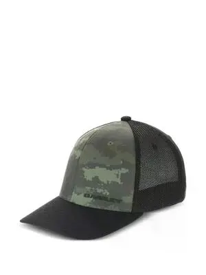 Oakley Camouflage Print Mesh Panel Cap - Black