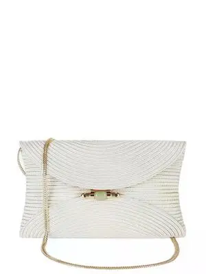 Shanghai Tang Bamboo Clutch Bag