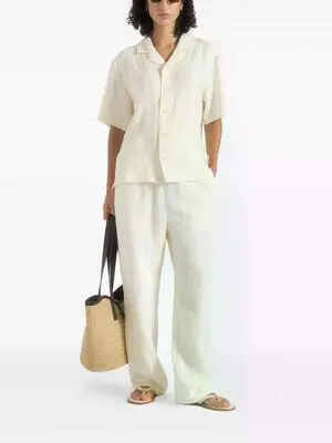 Manière De Voir Addison Textured Drawstring Trousers