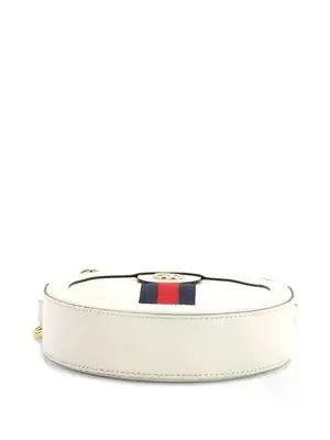 Gucci Ophidia Round Shoulder Bag Mini Crossbody Bag - Neutrals