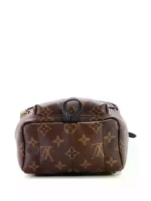 LOUIS VUITTON Palm Springs Monogram Canvas Mini Backpack - Brown