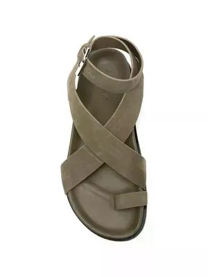 A.emery Jalen Flat Sandals - Green