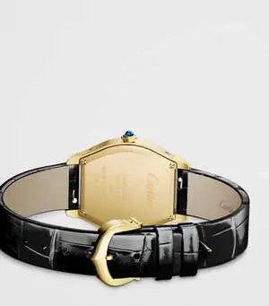 Cartier Tortue Yellow And Diamond Watch
