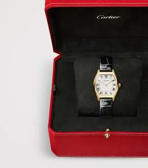 Cartier Tortue Yellow And Diamond Watch