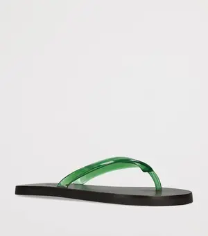 ANCIENT GREEK SANDALS Saionara Jelly Flip Flops - Green