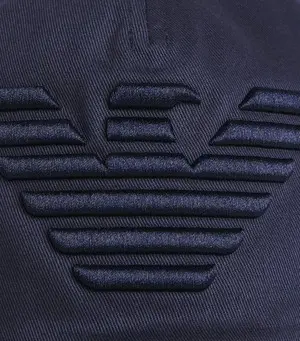 Emporio Armani Cotton Eagle Baseball Cap