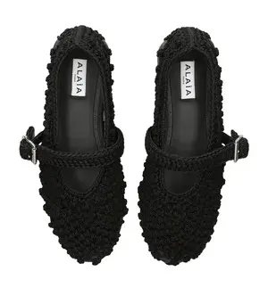 Alaïa Knotted Ballet Flats